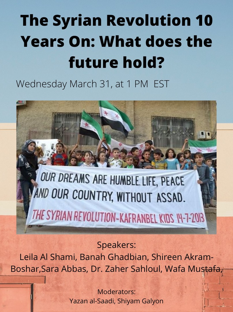 The Syrian Revolution 10 Years On – The Russian Reader
